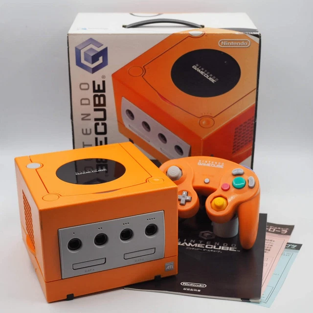 CONSOLE NINTENDO GAMECUBE Orange DOL-001 NTSC-J NTSC-U/C Testée En ...