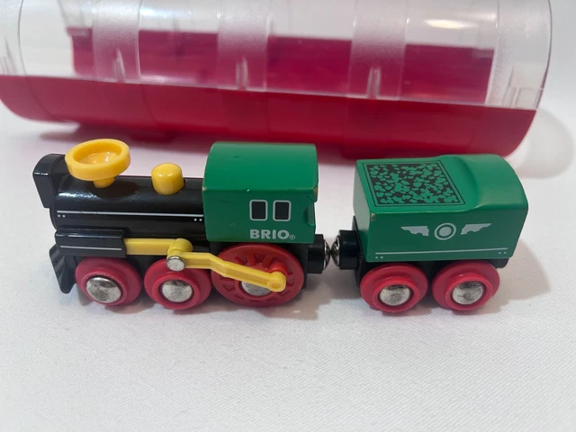 BRIO WORLD STEAM Train and Tunnel 33892 (COMPLETE) Fits Thomas P&P ...