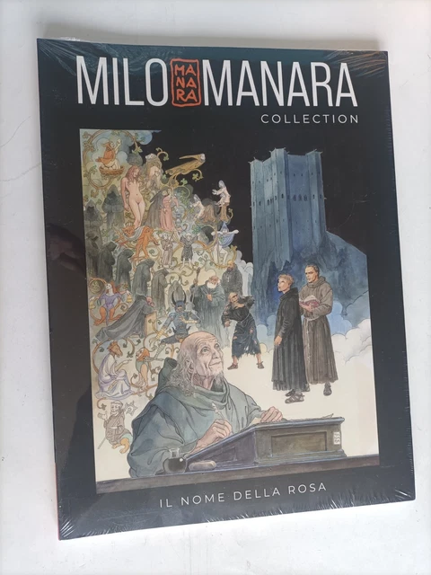 IL NOME DELLA Rosa di Milo Manara Collection edicola Nuovo Sigillato ...