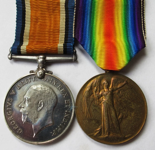 WW1 MEDAL Pair Davy Black Watch War Graves Papers Died Iraq Needs ...