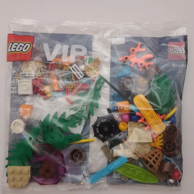 LEGO SUMMER FUN VIP Exclusive Add-On Pack (40607) Limited Edition £7.90 ...