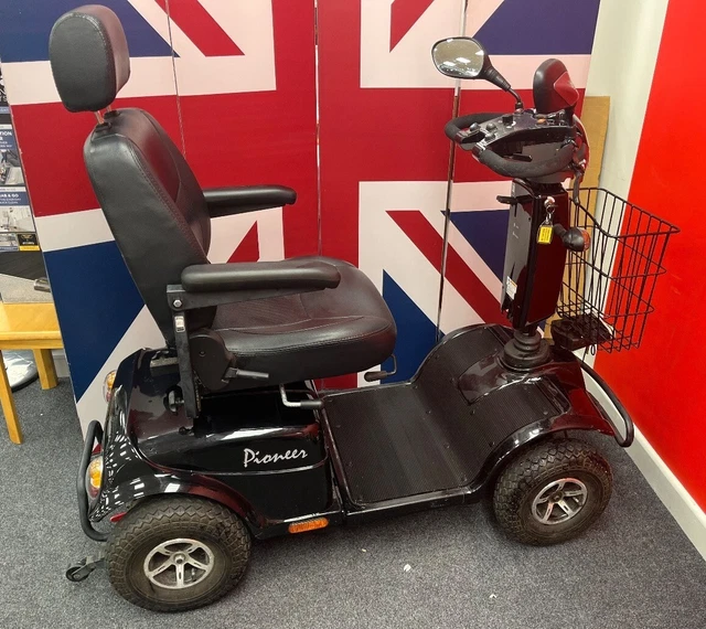 RASCAL PIONEER 8MPH Class 3 Roadworthy Electric Mobility Scooter Black ...
