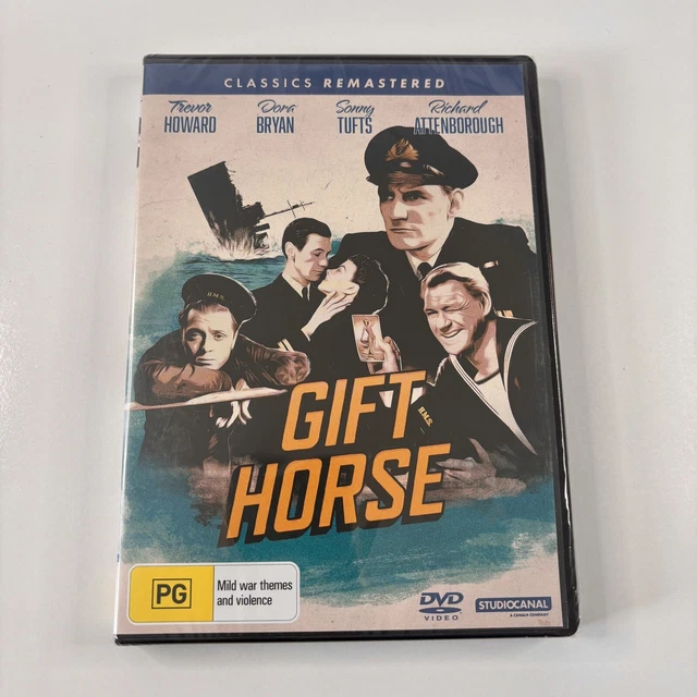 GIFT HORSE DVD Region 4 PAL Brand New Sealed Free Tracked Postage £11. ...