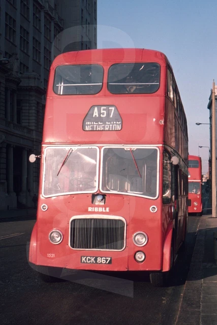 BUS PHOTO - Ribble 1521 KCK867 Leyland Titan PD3 Liverpool £1.19 ...