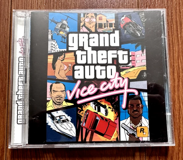GRAND THEFT AUTO Vice City PC Computer Shooter Video Game CIB Jewel ...