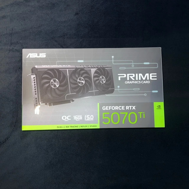 ASUS PRIME GEFORCE RTX 5070 Ti 16GB GDDR7 OC Edition Graphics Card EUR 1.250,00 - PicClick IT