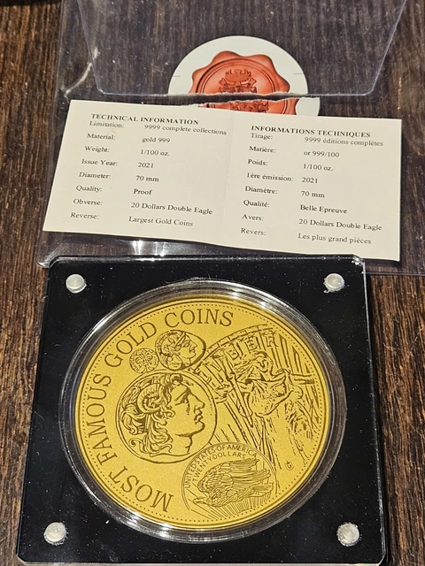 1/100OZ 999.9 GOLD Coins - The Worlds Most Valuable Gold Coins £33.00 ...