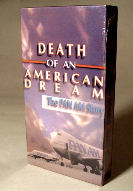 THE PAM AM Story, VHS Tape. DEATH OF AN AMERICAN DREAM. Sealed ! £18.13 ...