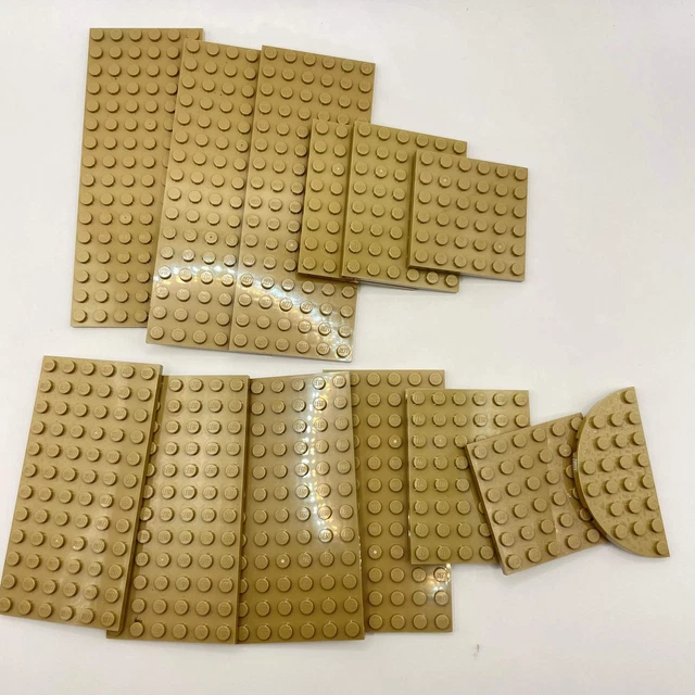 LEGO MEDIUM PLATES, Dark Tan, Approx. 110g $11.00 - PicClick AU