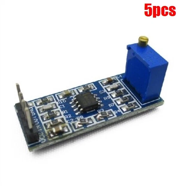 5PCS LM358 100 Times Gain Signal Amplification Amplifier Operational ...