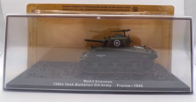 ALTAYA M4A3 SHERMAN 756Th Tank Battalion 5Th Army France 1945 Mint ...