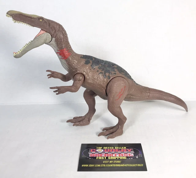 MATTEL JURASSIC WORLD Dino Rivals Roarivores BARYONYX dinosaure 2017 ...