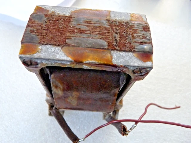 MILITARY 3.37H DC Res 88.40 OHMS Inductor Choke Vacuum Varnish Used £10 ...