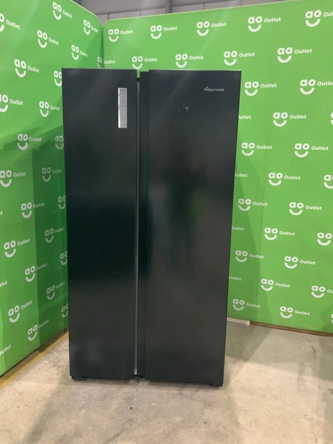 FRIDGEMASTER AMERICAN FRIDGE Freezer - Black - E Rated MS91520EB # ...