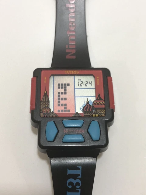 RARE VINTAGE RETRO Nintendo Tetris Game Watch 1989 Zeon Excellent ...