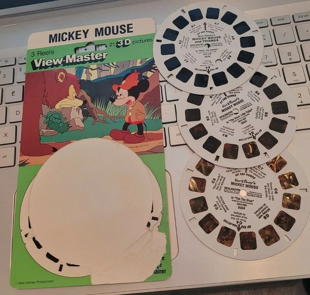 DISNEY DISNEY'S MICKEY Mouse and Friends Cartoon view-master Reels Pack ...