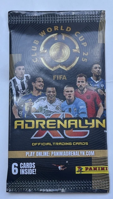 FIFA CLUB WORLD Cup 2025 Panini Adrenalyn Xl 1 Pack Football Trading ...
