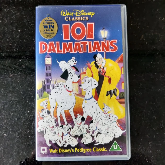 DISNEY ANIMATION 101 Dalmatians 1961 Film VHS video 1996 £1.50 ...