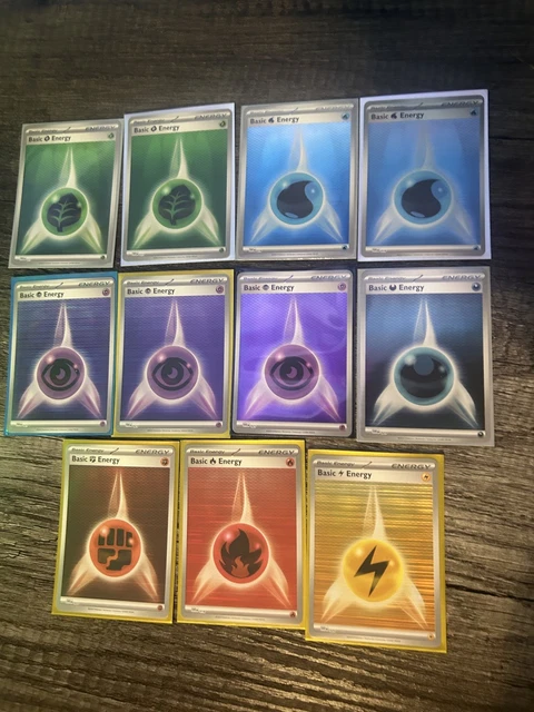POKEMON BLACK BOLT And White Flare Energy Reverse Holo Lot 11 £7.11 ...