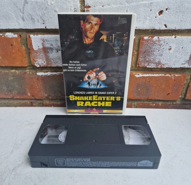 RARE* GERMAN VHS Video - Lorenzo Lamas - Snake Eaters Rache £49.99 ...