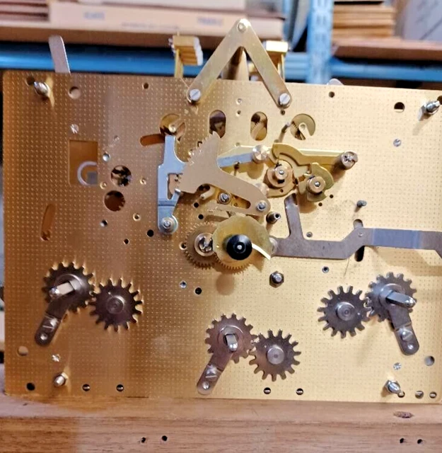 HERMLE GRANDFATHER CLOCK movement 1161-853 CSK 94 cm with second hand ...