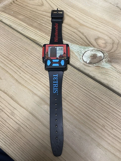 RARE VINTAGE RETRO Nintendo Tetris Game Watch 1989 Zeon Good Working ...
