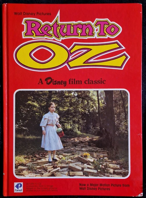 RETURN TO OZ - Walt Disney Pictures 1985 Rare Purnell First Edition ...