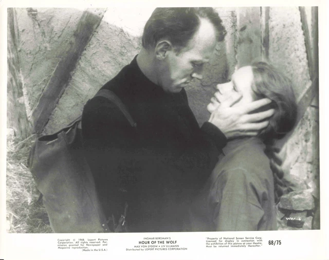 ORIGINAL VINTAGE CINEMA Still Photo Movie Ingmar Bergman's Hour Of The ...