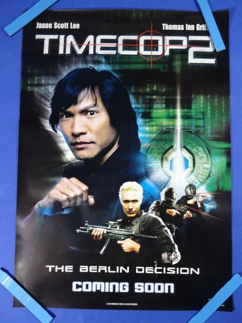 TIMECOP 2 AUTHENTIC video store Vhs original film poster movie £5.24 ...