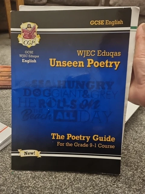 GCSE WJEC EDUQAS Unseen Poetry Guide CGP Grade 9-1 NEW EUR 5,85 ...