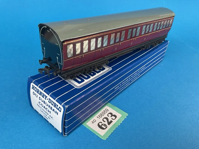 HORNBY DUBLO 32090 D13 Suburban Coach 1st/3rd 3 Rail, EC, Boxed. £11.99 ...