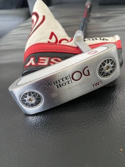 PUTTER ODYSSEY WHITE Hot OG 1WS. Série limitée EUR 90,00 - PicClick FR