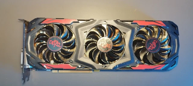 RED DEVIL AMD Radeon RX 570 4GB Graphics Card [FAULTY] £27.99 - PicClick UK