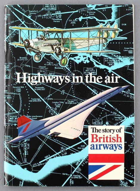 BRITISH AIRWAYS HIGHWAYS In The Air 1979 Vintage Airline Ba History ...