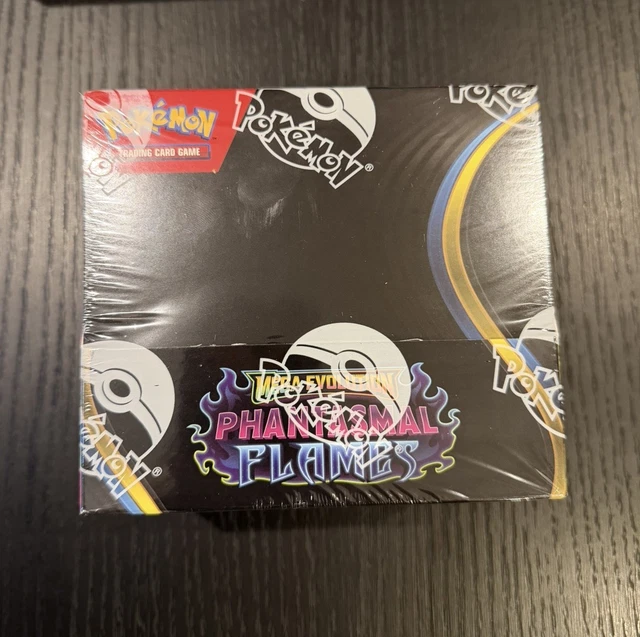 POKEMON TCG MEGA Evolution Phantasmal Flames Booster Display Box (36 ...