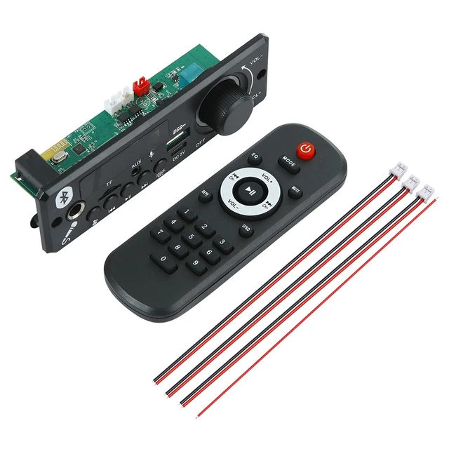 3X(BLUETOOTH MP3 WAV Decoder Board Amplifier Handsfree Car Audio ...