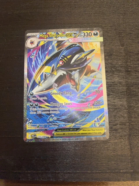POKÉMON TCG MEGA Sharpedo EX 127/094 £33.98 - PicClick UK