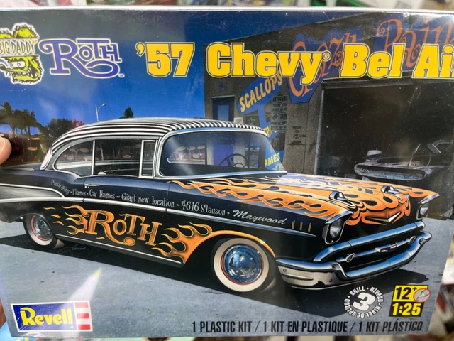 REVELL 85-4306 1957 Chevy Bel Air Big Daddy Ed Roth KIT 1/25 McM FS £39 ...