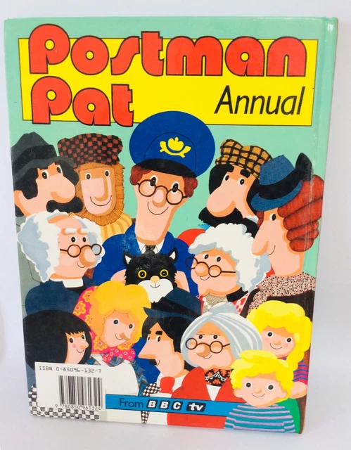 VINTAGE RETRO POSTMAN Pat 1987 Annual Hardback Book Bbc Tv Collect Gift ...