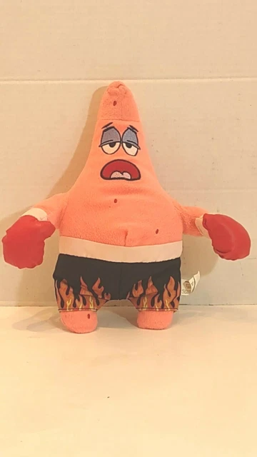 PATRICK STAR BOXER 12" Plush Toy Spongebob Nickelodeon Viacom 2011 EUR ...