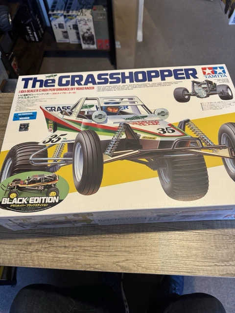 TAMIYA 1/10 THE Grasshopper Black Edition RC Kit bnib still got the ...