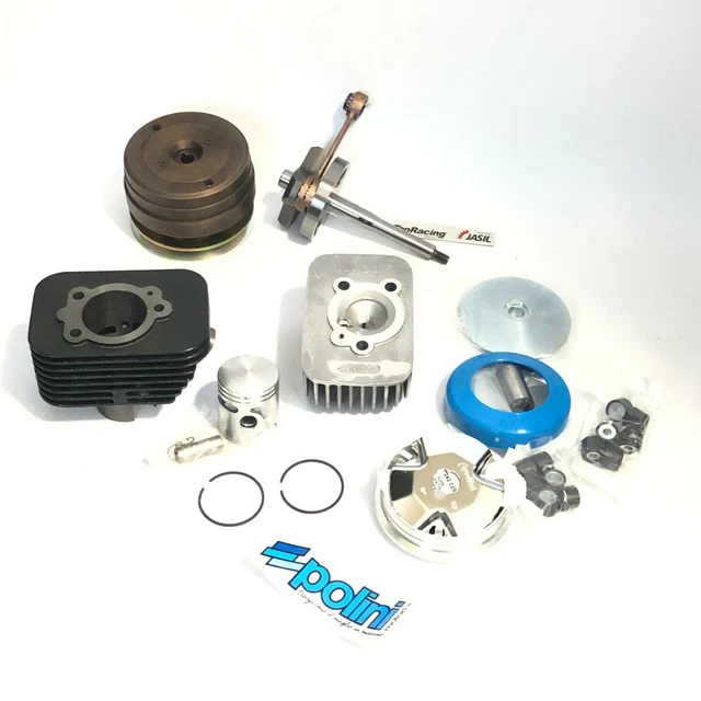 KIT MOTEUR POLINI 65 Variateur Embrayage Arbre Anticipé Piaggio Ciao Si ...