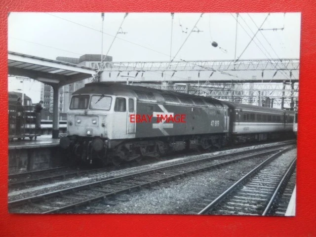 PHOTO BR Class 47 Diesel Loco No 47 819 £1.65 - PicClick UK