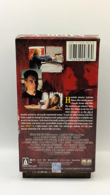 MERCY (VHS, 2000) Ellen Barkin Adult Thriller - FAST SHIPPING £4.13 ...