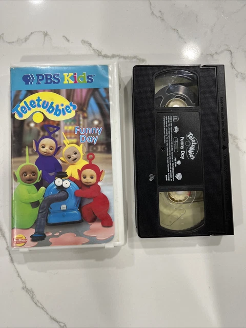 TELETUBBIES FUNNY DAY (VHS 1999) PBS Kids Vol 5 Clamshell Vtg Children ...