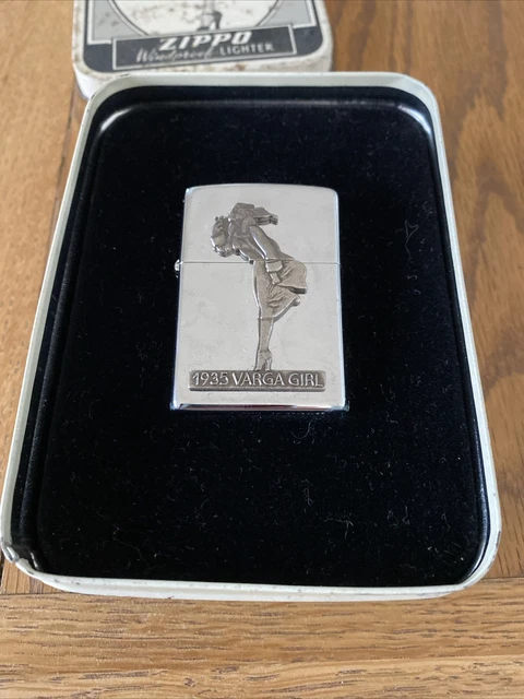 RARE VINTAGE 1993 “Varga Girl 1935” Zippo Lighter In Presentation Tin £200.00 - PicClick UK