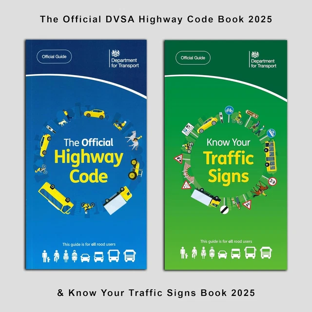 2025 DRIVING THEORY Test Kit: Includes the Official Highway Code Book ...