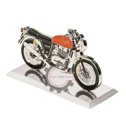 &ROYAL ENFIELD 2D Scale Model Crush Orange Interceptor 650Cc" £36.71 ...