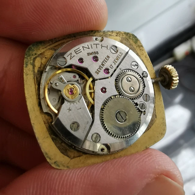 VINTAGE ZENITH WATCH Movement - Working Condition $80.00 - PicClick CA