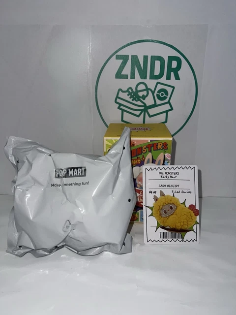 ORIGINAL LABUBU POP Mart The Monsters Wacky Mart Series Figur - FRIED ...